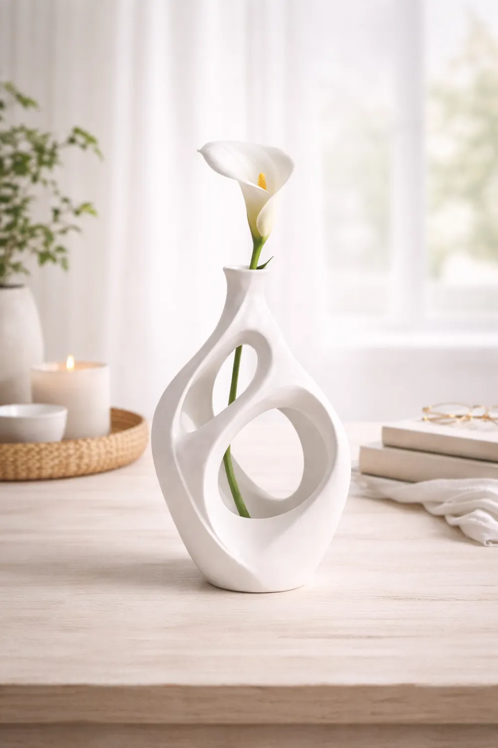 Modern Vase "Infinity Loop" - Free 3D Print Model - MakerWorld