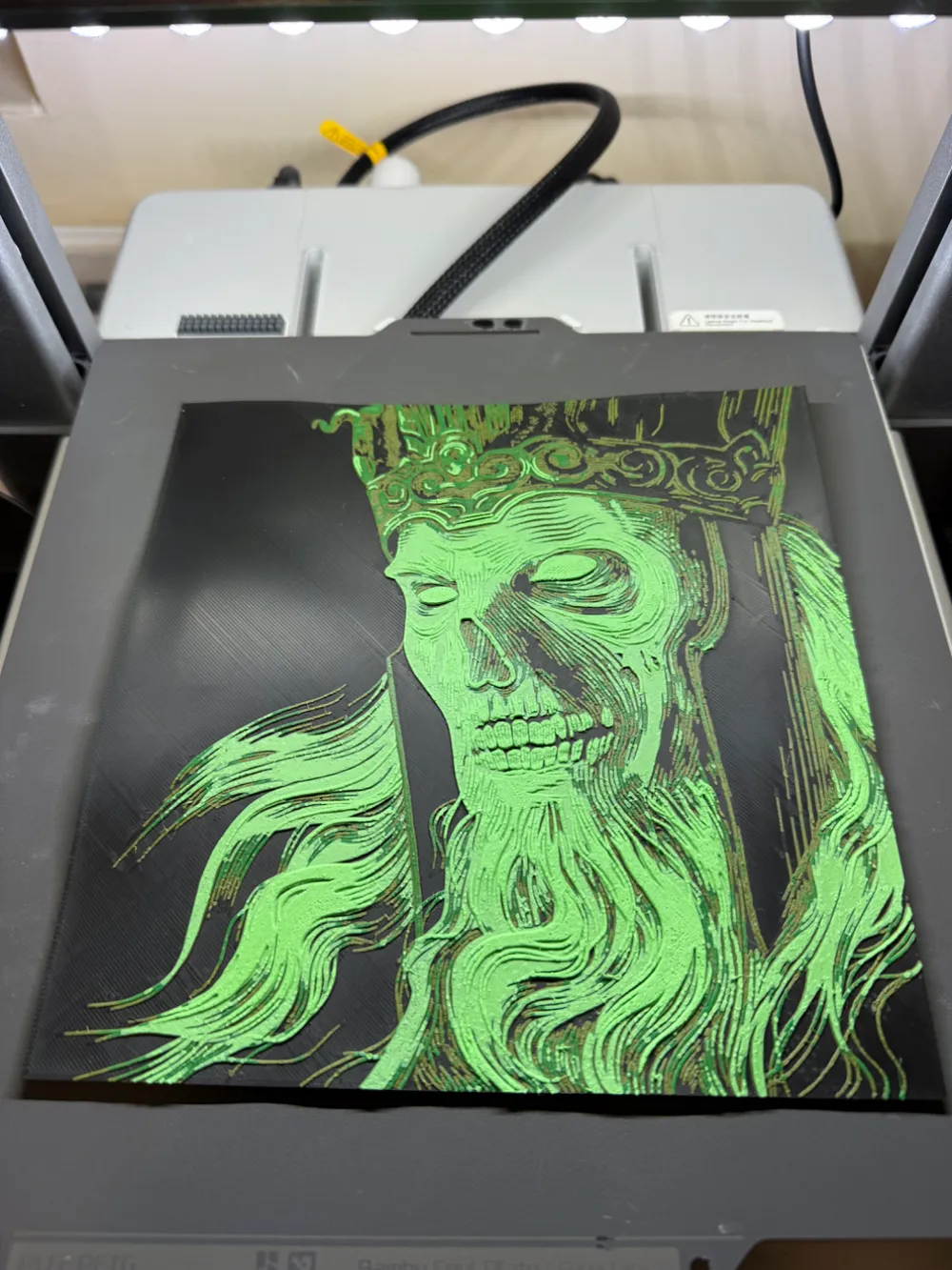 LotR: King of the Dead Hueforge by Thor Elsson MakerWorld: Download ...