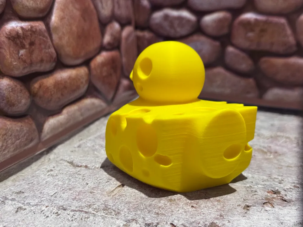 Cheese Duck - Free 3D Print Model - MakerWorld