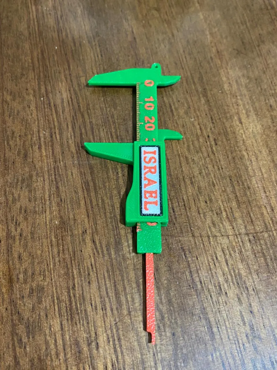 Mini vernier caliper keychain with name by Bramasole_P3DS MakerWorld ...
