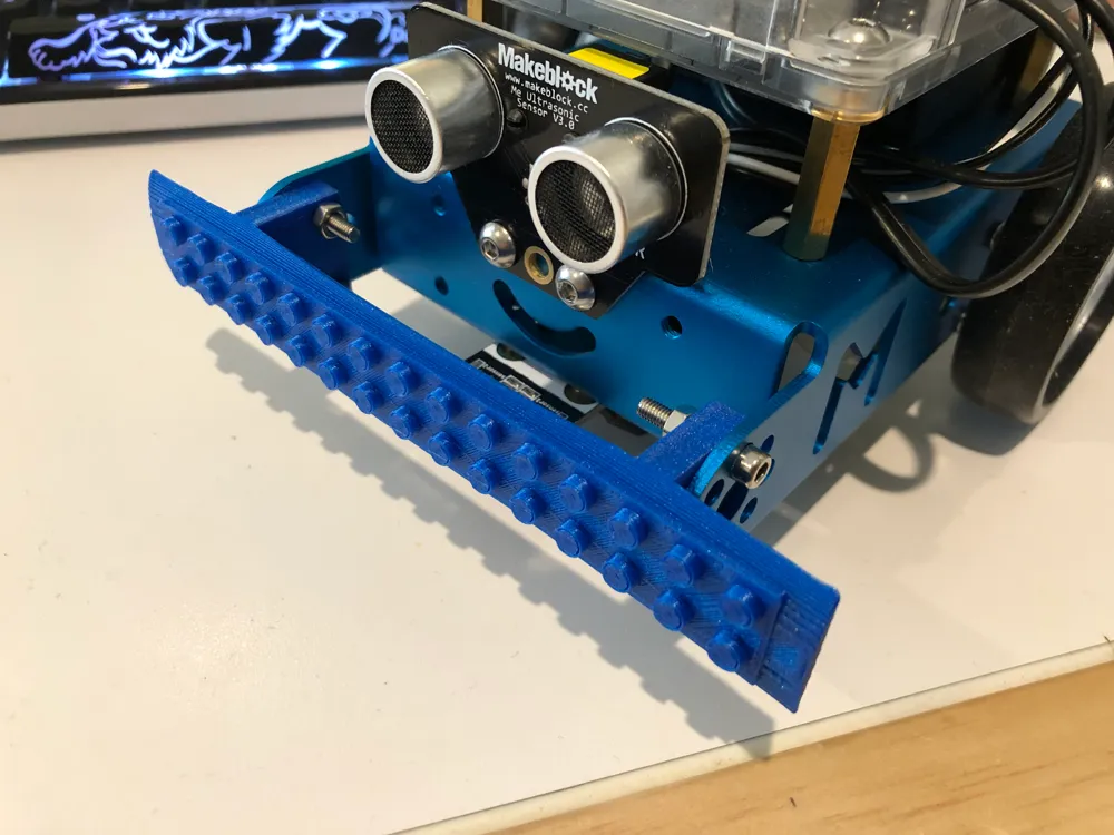 mBot bumper with Lego interface by ItsVRK - MakerWorld