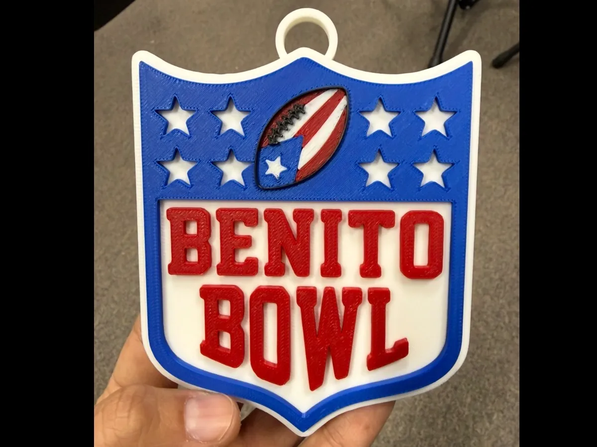 Benito Bowl Necklace Charm (Bad Bunny) - Free 3D Print Model - MakerWorld