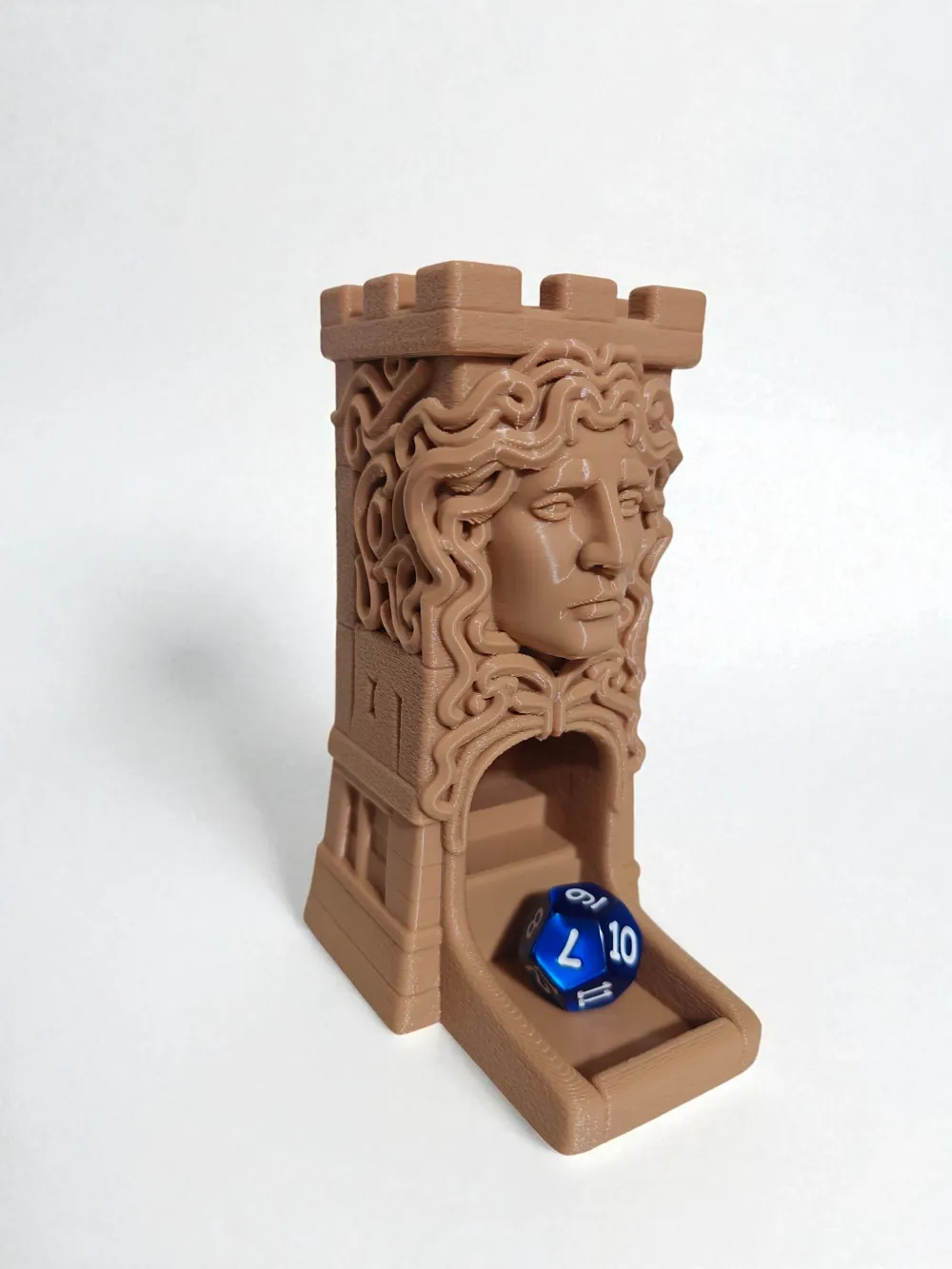 Medusa Dice Tower by BMaker MakerWorld: Download Free 3D Models