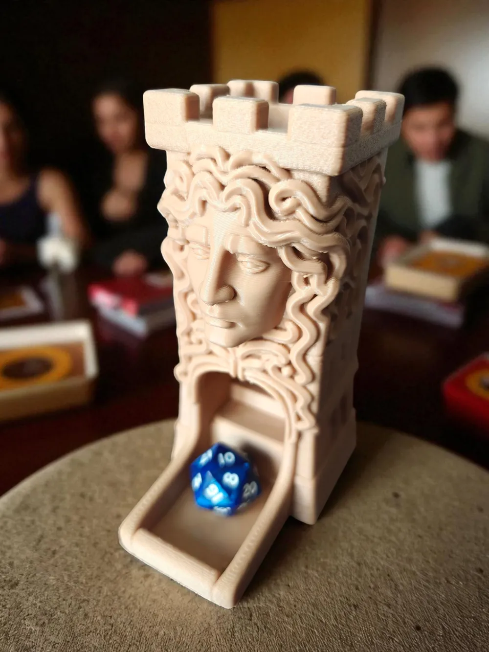Medusa Dice Tower by BMaker MakerWorld: Download Free 3D Models