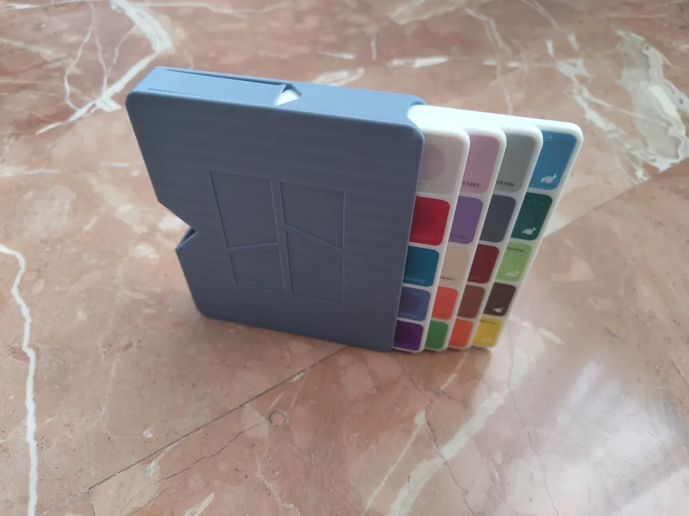 Bambu Lab Swatches Storage Case - Free 3D Print Model - MakerWorld