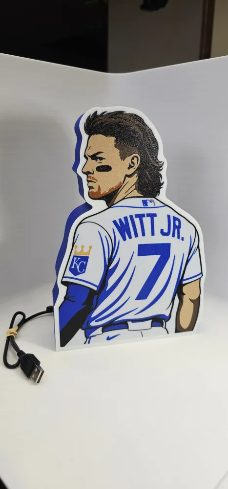 Bobby Witt Jr Lightbox by animuL67 MakerWorld: Download Free 3D Models