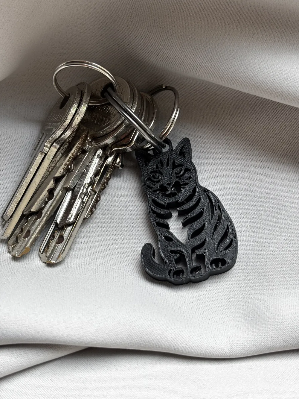 cat keychain by Zalusky MakerWorld: Download Free 3D Models