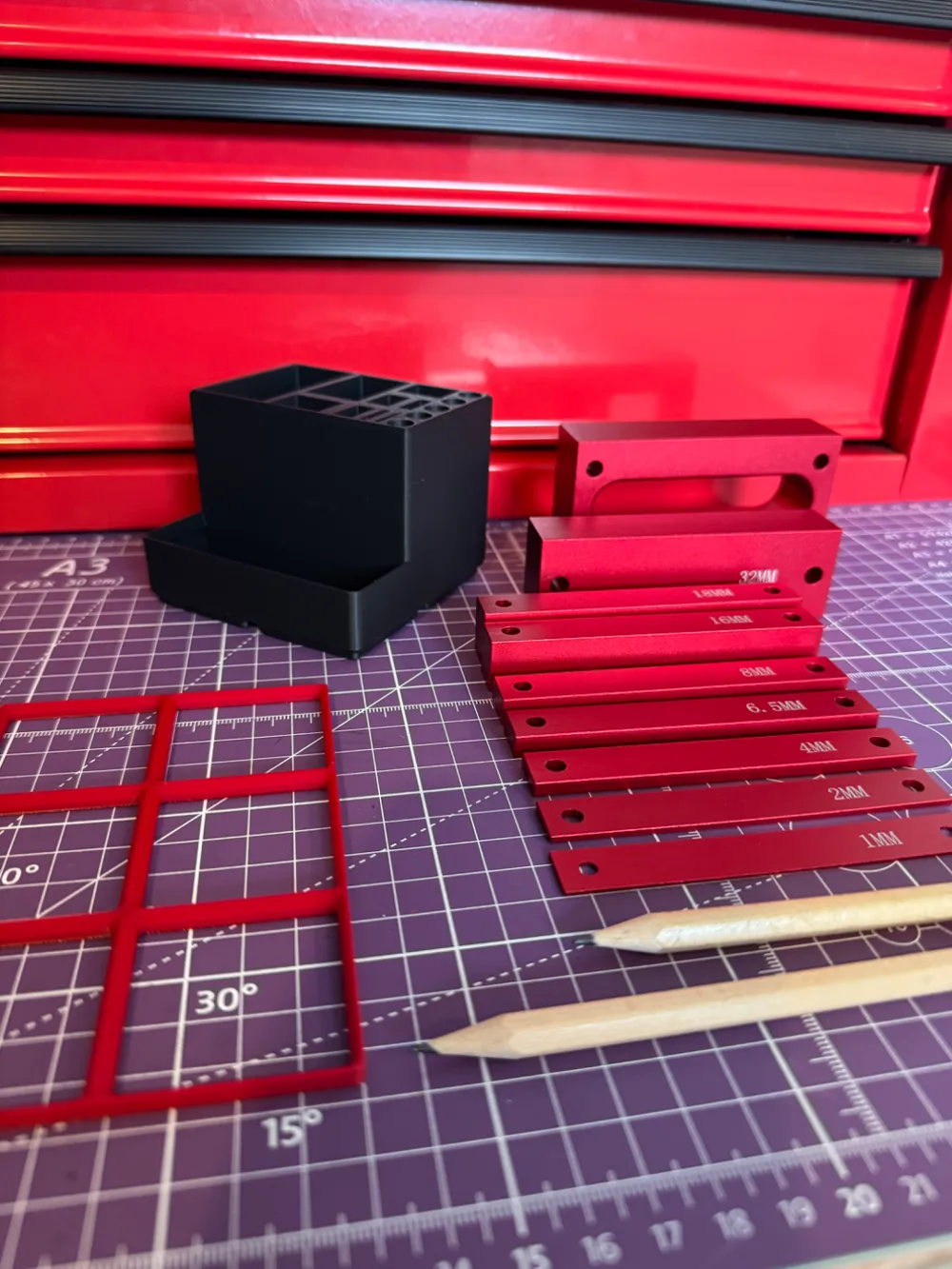 Metric Setup Block 2x2 Gridfinity - Free 3D Print Model - MakerWorld