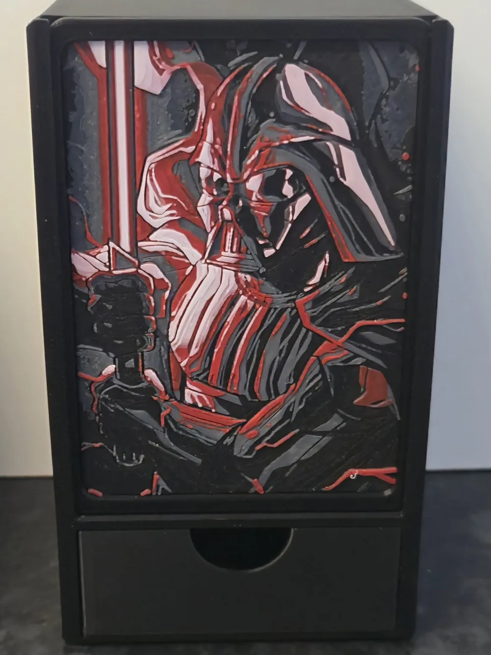 Incrustation de boîte de jeu Commander MTG Darth Vader Hueforge ...