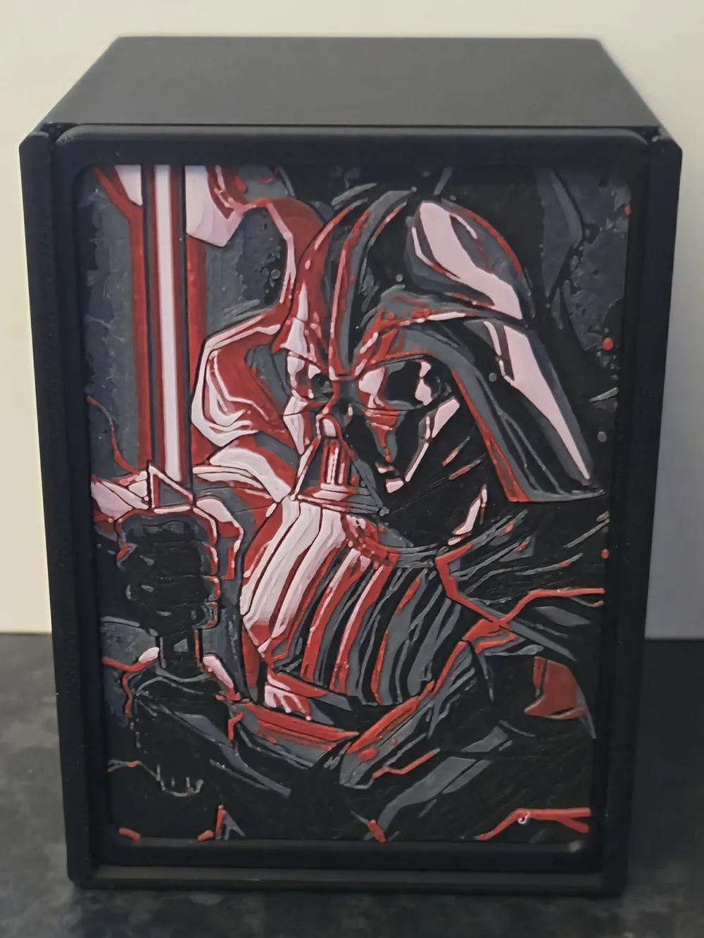 Incrustation de boîte de jeu Commander MTG Darth Vader Hueforge ...