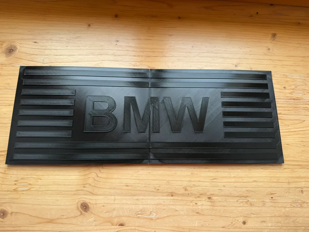 BMW Engine Cover Plate by KolerCZMakerWorld: Download Free 3D Models