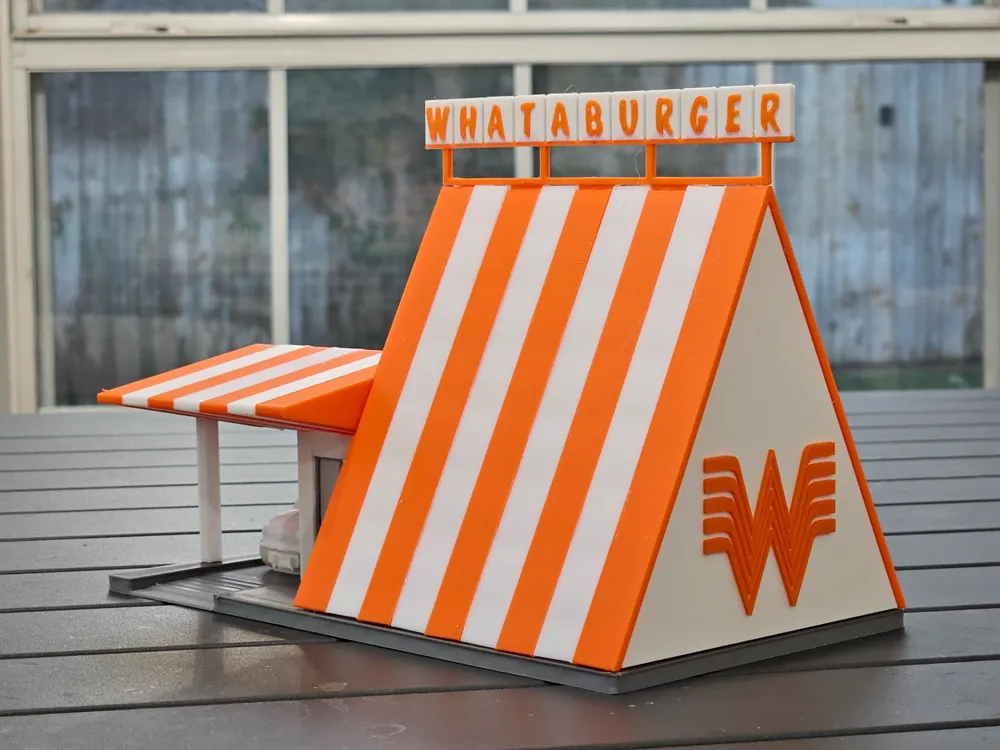 1:64 Vintage Whataburger Fan Art by Bokkins3d MakerWorld: Download Free ...