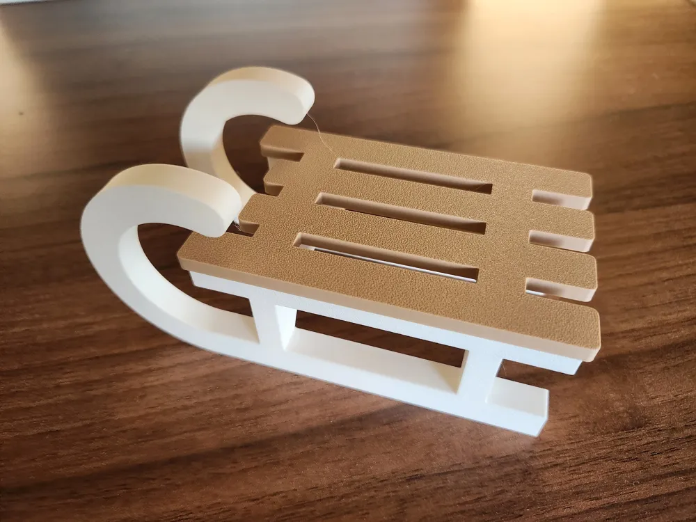 Christmas sledge - Free 3D Print Model - MakerWorld
