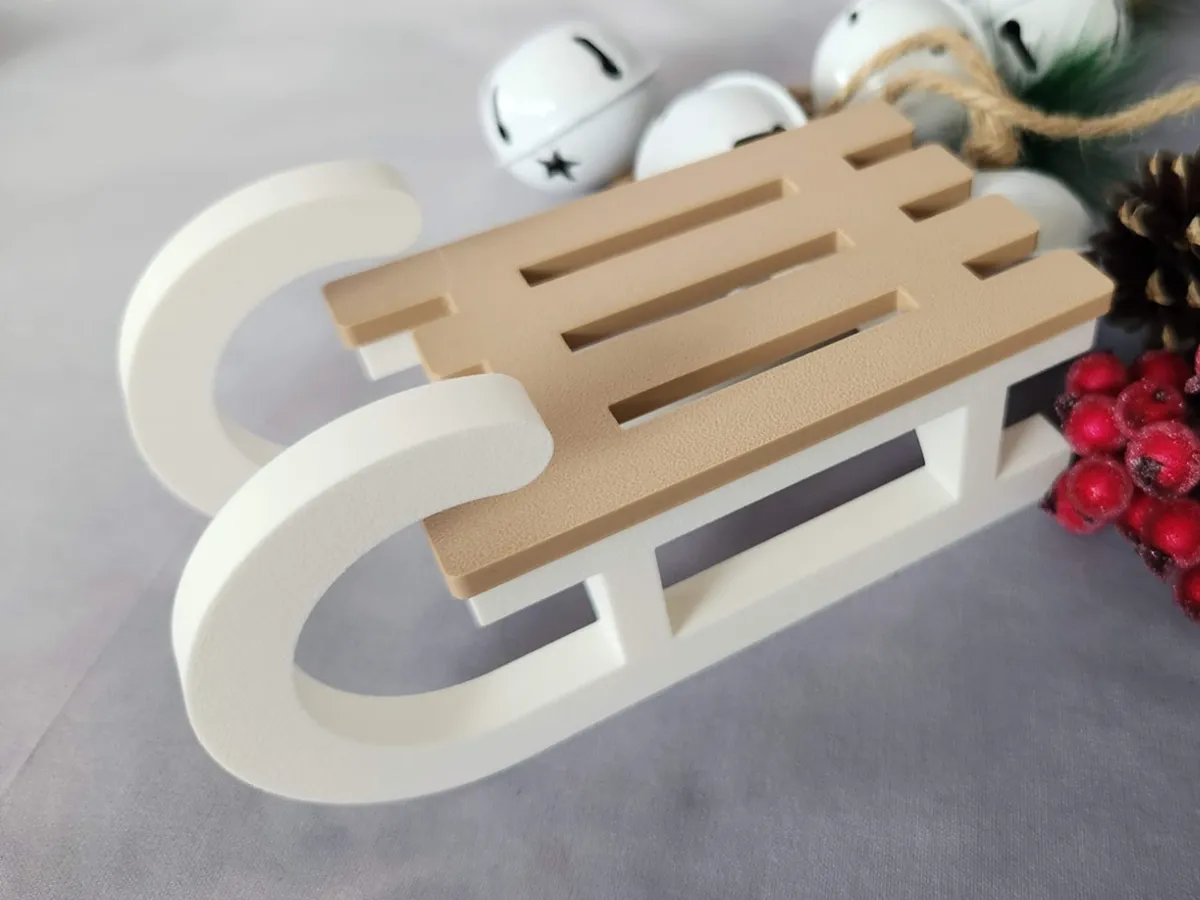 Christmas sledge - Free 3D Print Model - MakerWorld