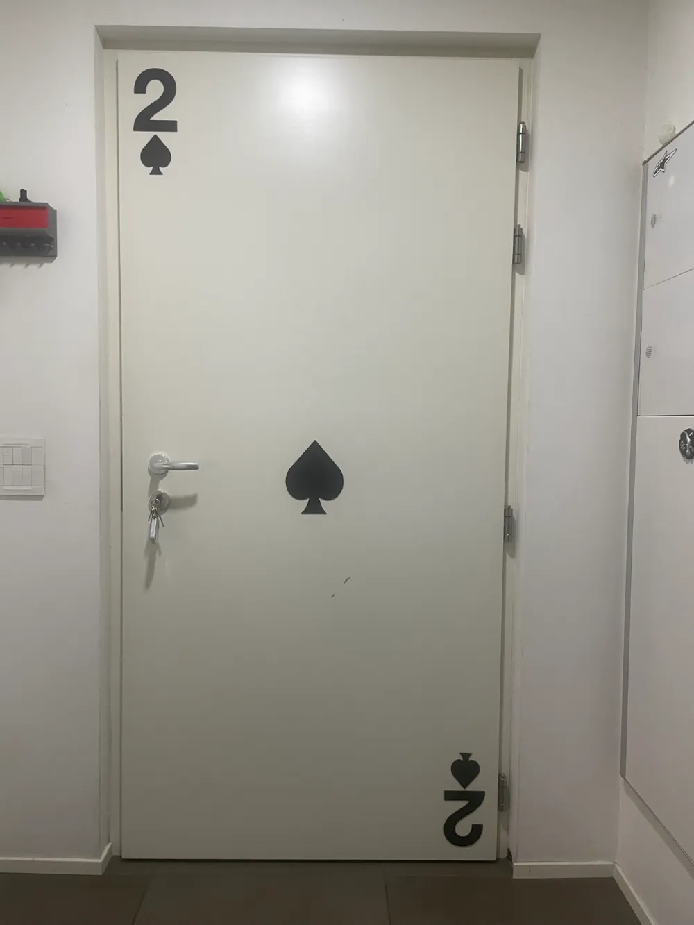 Two of Spades Door Decoration by SimoKawa - MakerWorld