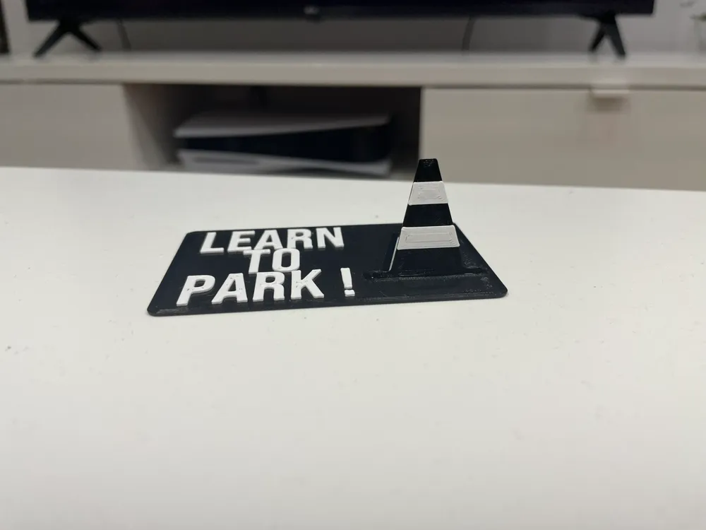 Learn to park! card by Peprinter - MakerWorld