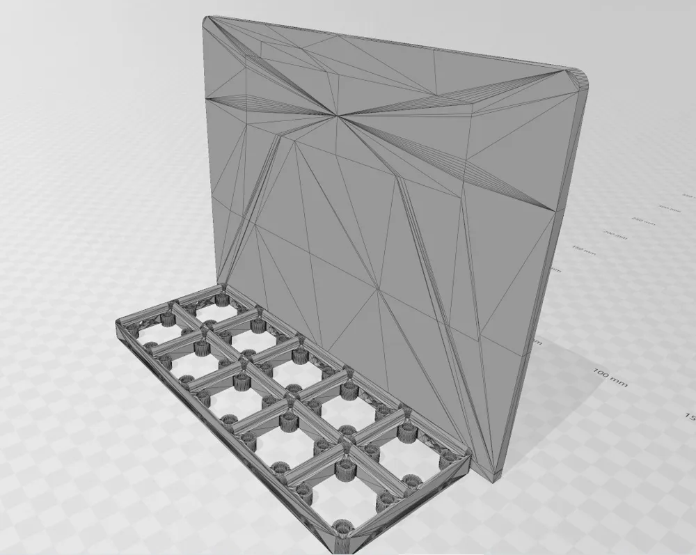 Divisor Rambox com base magnética Gridfinity 2x5 - Modelo gratuito para ...