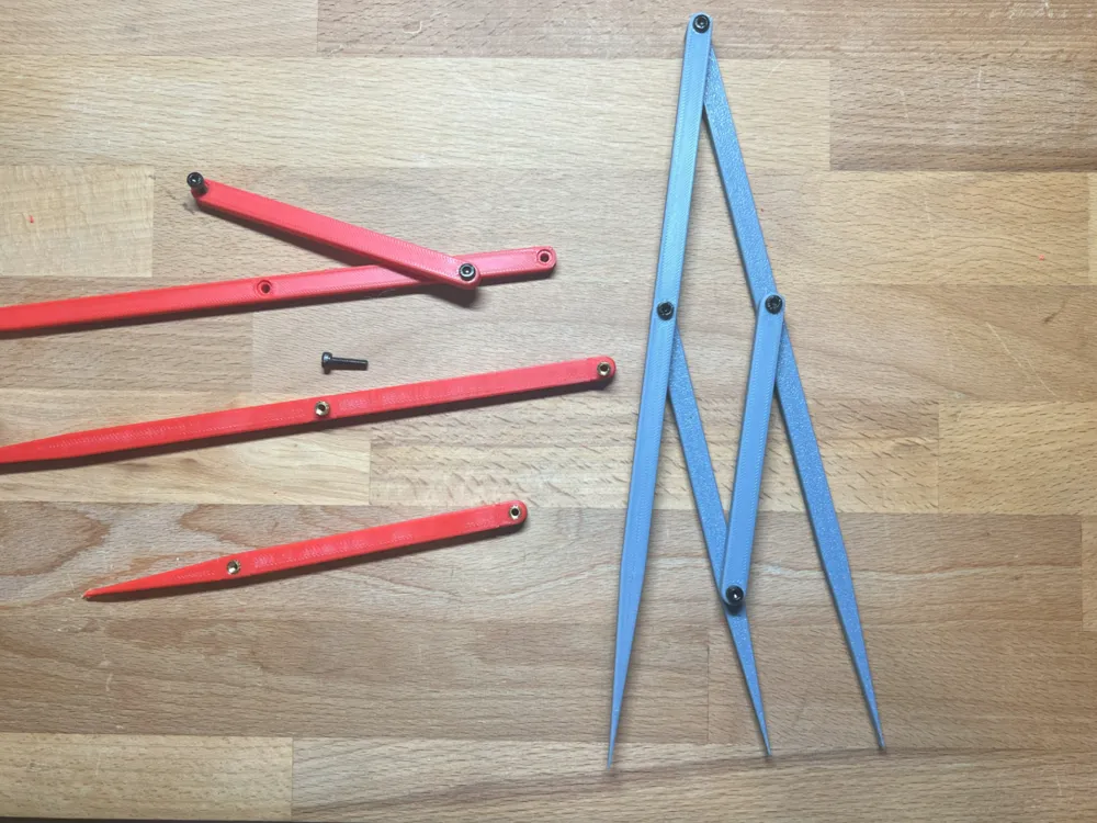 Golden Ratio Fibonacci Caliper - Free 3D Print Model - MakerWorld