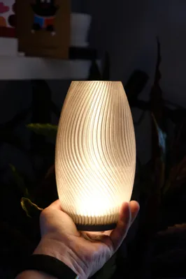 Elegant Lamp. Easy to print,. Modern Light by Abstractia Design ...