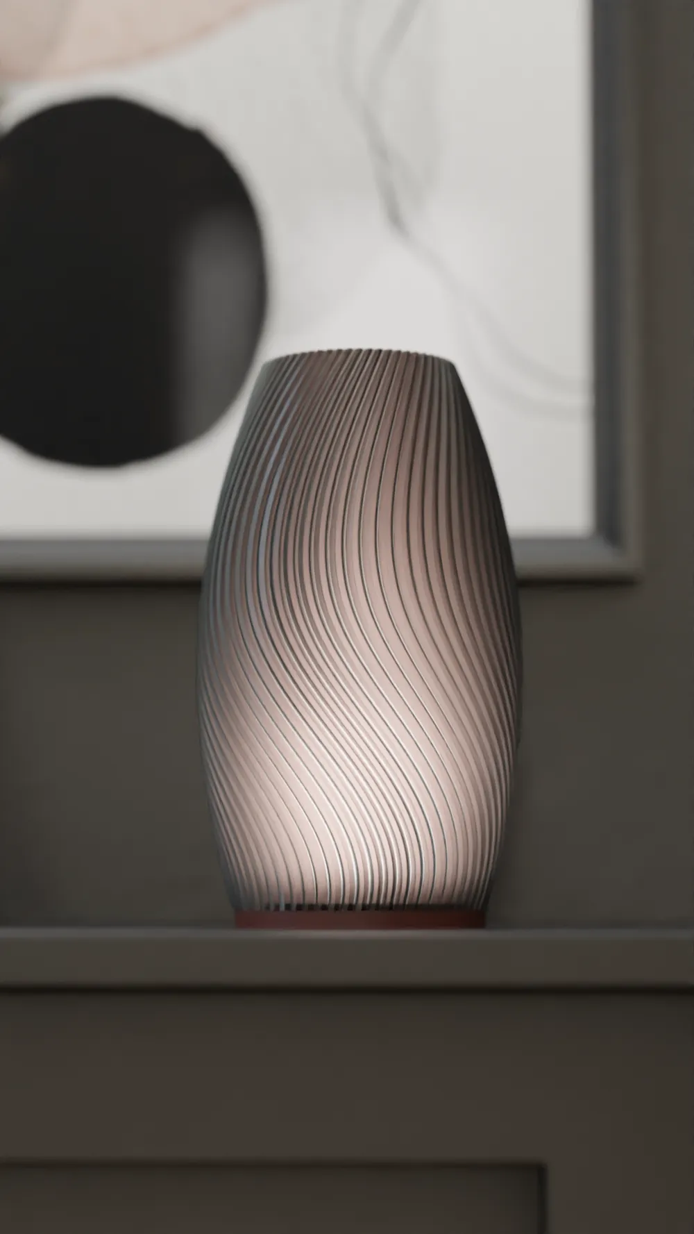 Elegant Lamp. Easy to print,. Modern Light by Abstractia Design ...