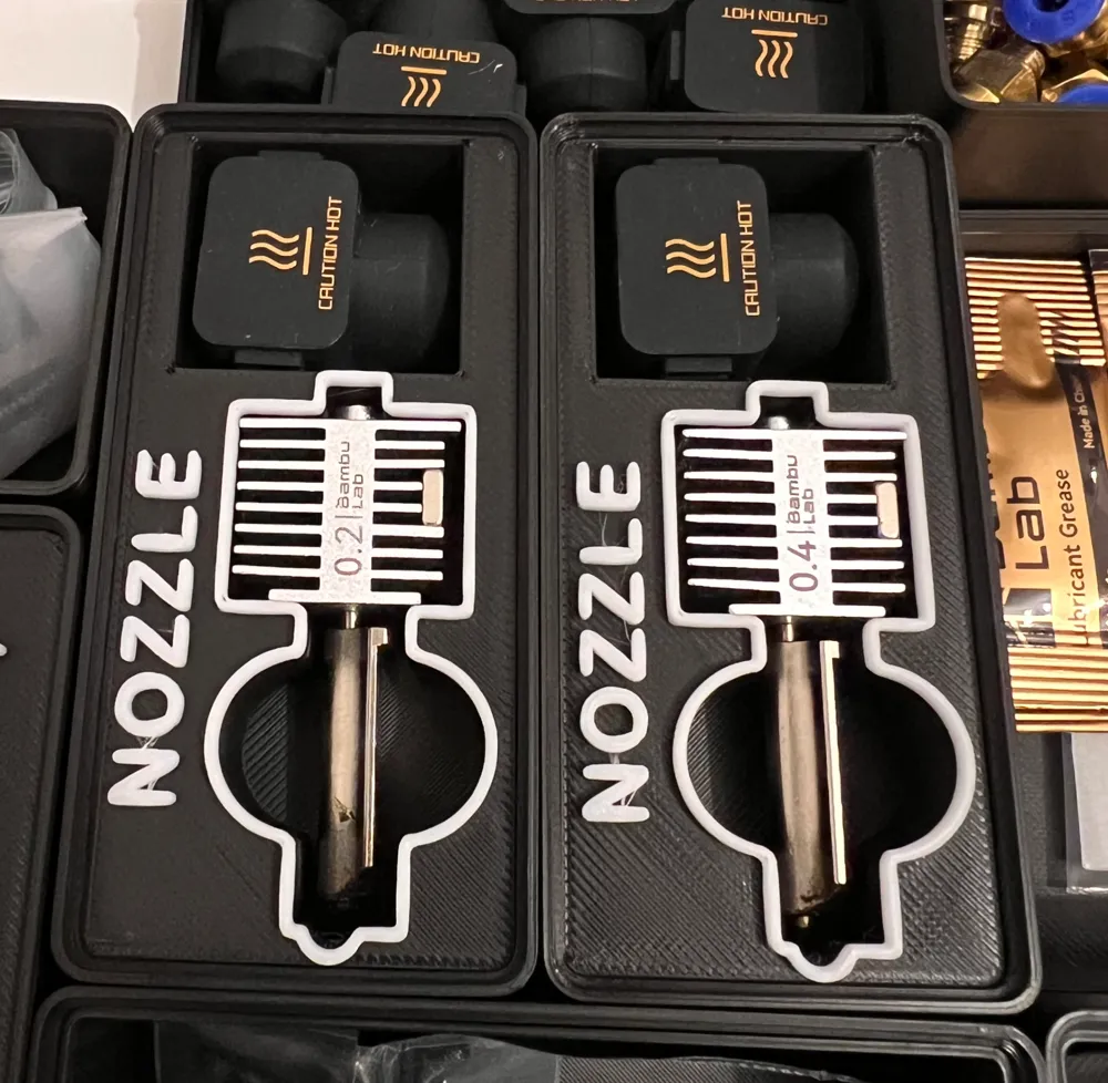 Bambu Spare Parts Gridfinity Boxes Shape by Luca Maker Lab MakerWorld ...