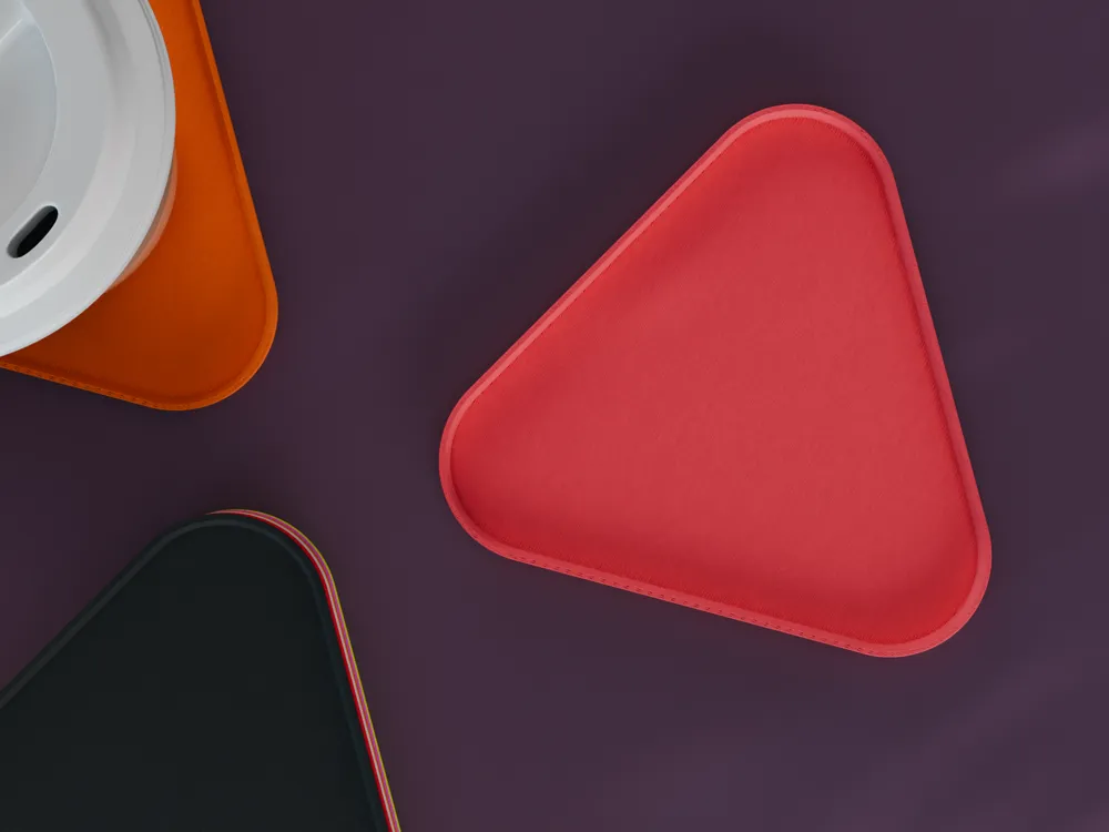 Stackable Triangle Coaster Set | 3 Sizes by Rasmus Helbo - MakerWorld