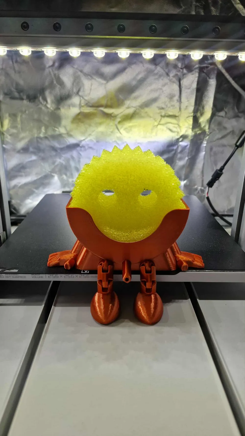 Scrub Daddy Holder V2. with drainage. - Free 3D Print Model - MakerWorld