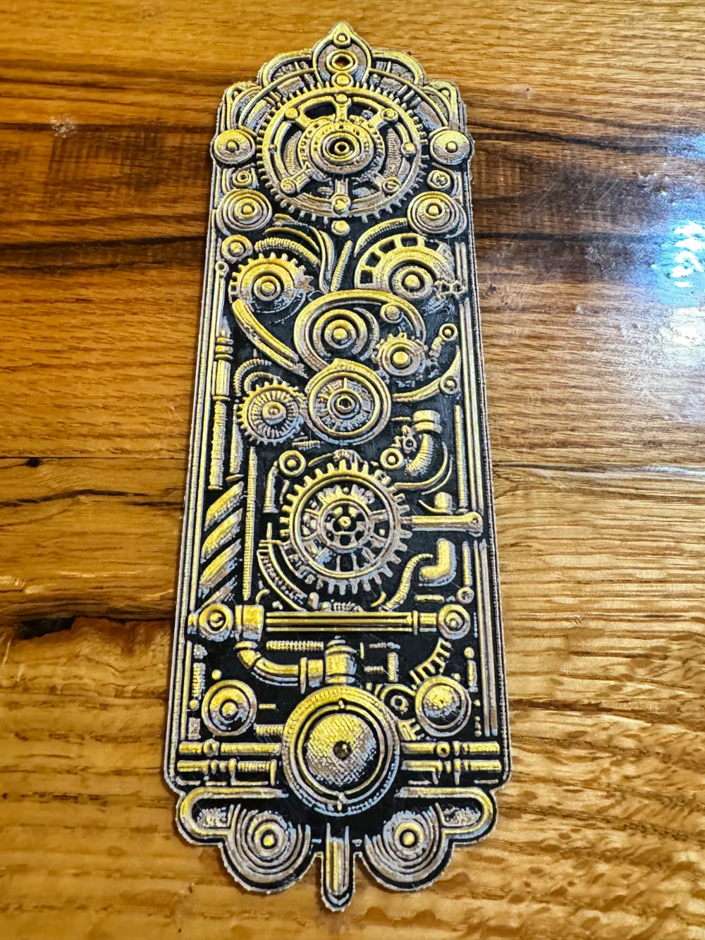 Steampunk Bookmark (HueForge) by modern.magician - MakerWorld