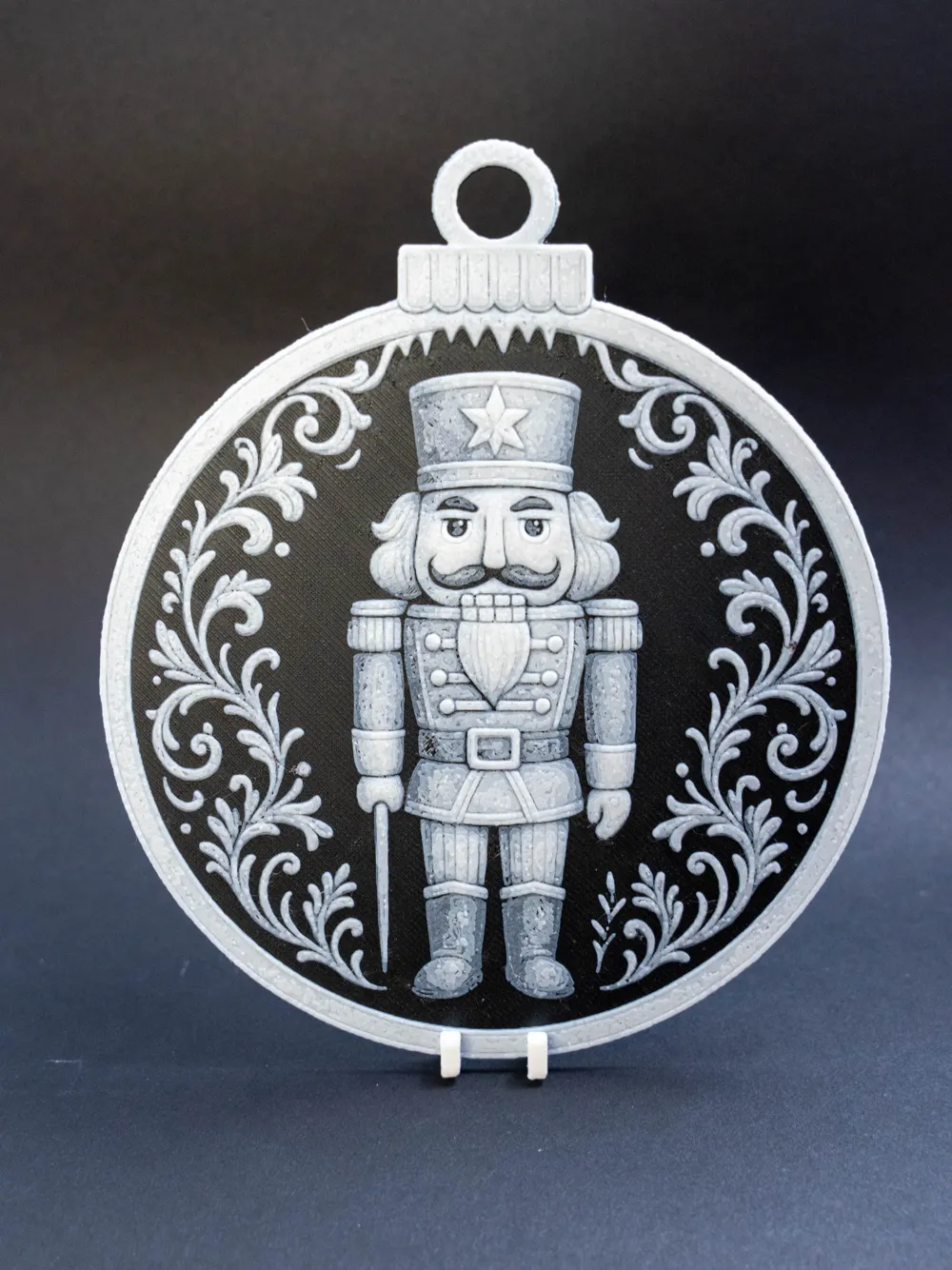 Christmas Bauble / Ornament Soldier Nutcracker - Free 3D Print Model ...