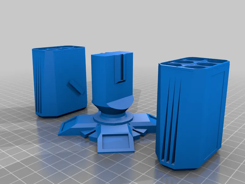 Missile Turret Pen Holder Remixed by Oleksii - MakerWorld