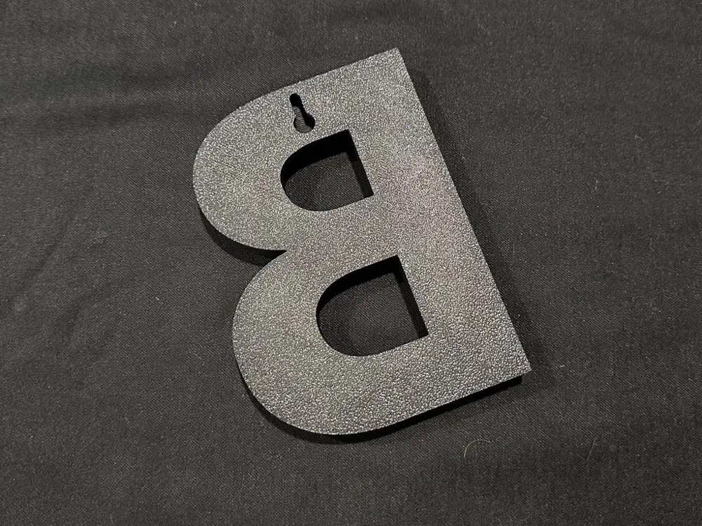 5 Inch Alphabet Wall Letters - Built In Hanger by BATTCAVE MakerWorld ...