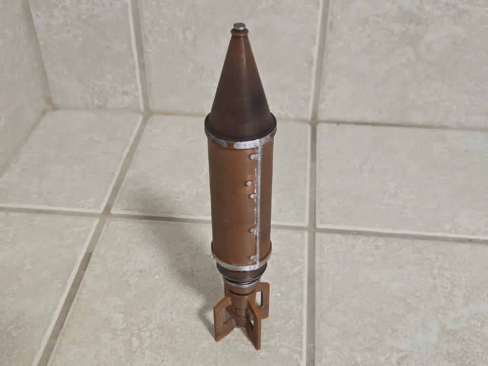 Rust Rocket by Printing By Gh6st MakerWorld: Download Free 3D Models