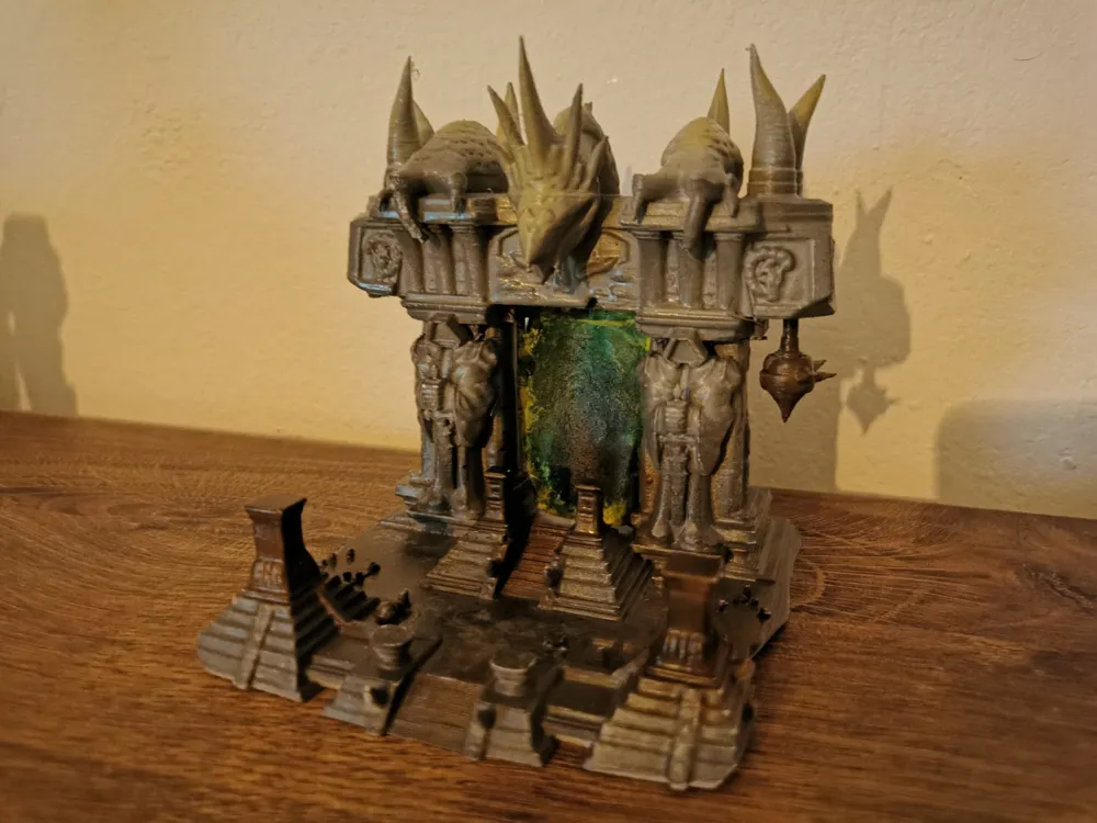 WoW - World of Warcraft Dark Portal - Free 3D Print Model - MakerWorld