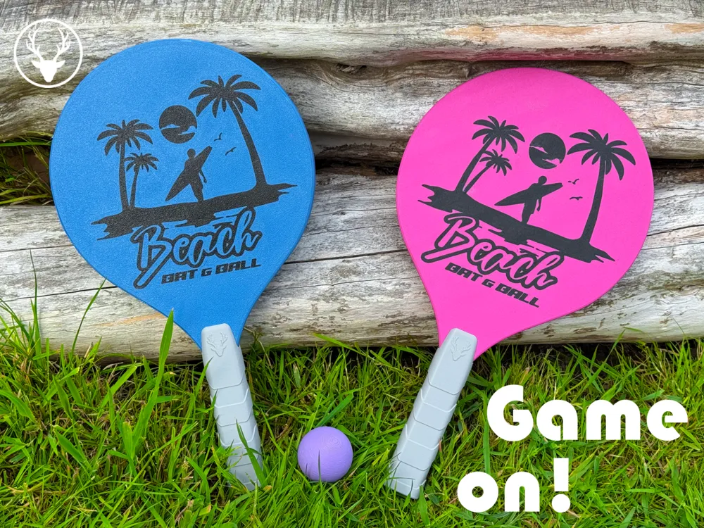 Bat & Ball Game by Stag 3D MakerWorld: Download Free 3D Models