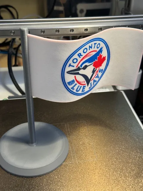 Toronto Blue Jays Flag ( Version 2 ) by Kingston Maker - MakerWorld