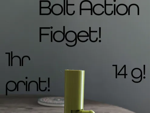 Mini Bolt Action Sniper Fidget by Red's Prints MakerWorld: Download ...