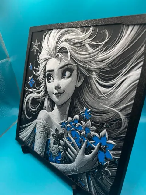 elsa with flowers by M2CC - MakerWorld