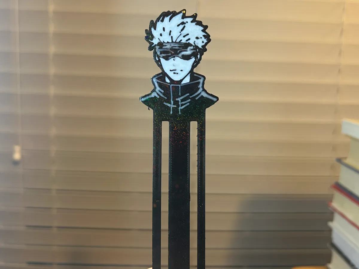 Jujutsu Kaisen - Satoru Gojo Bookmark by Starlayer Studio MakerWorld ...