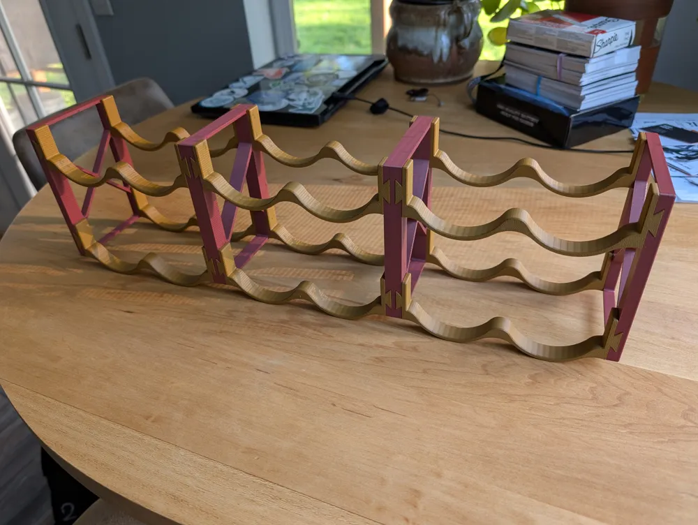 Spice Rack for Large Bottles - Free 3D Print Model - MakerWorld