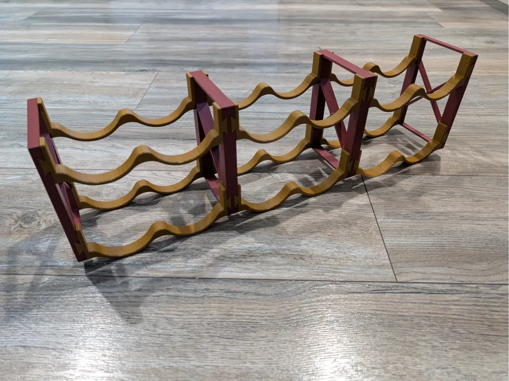 Spice Rack for Large Bottles - Free 3D Print Model - MakerWorld