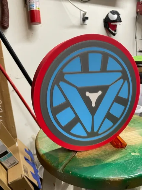 Iron Man Arc Reactor Light Box by Websters Creations - MakerWorld