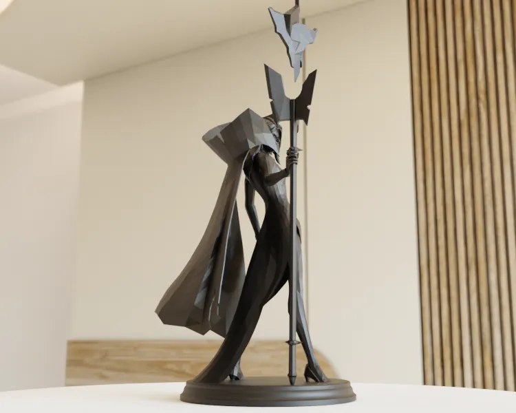 Leblanc Low Poly Collection - League of Legends - Free 3D Print Model ...