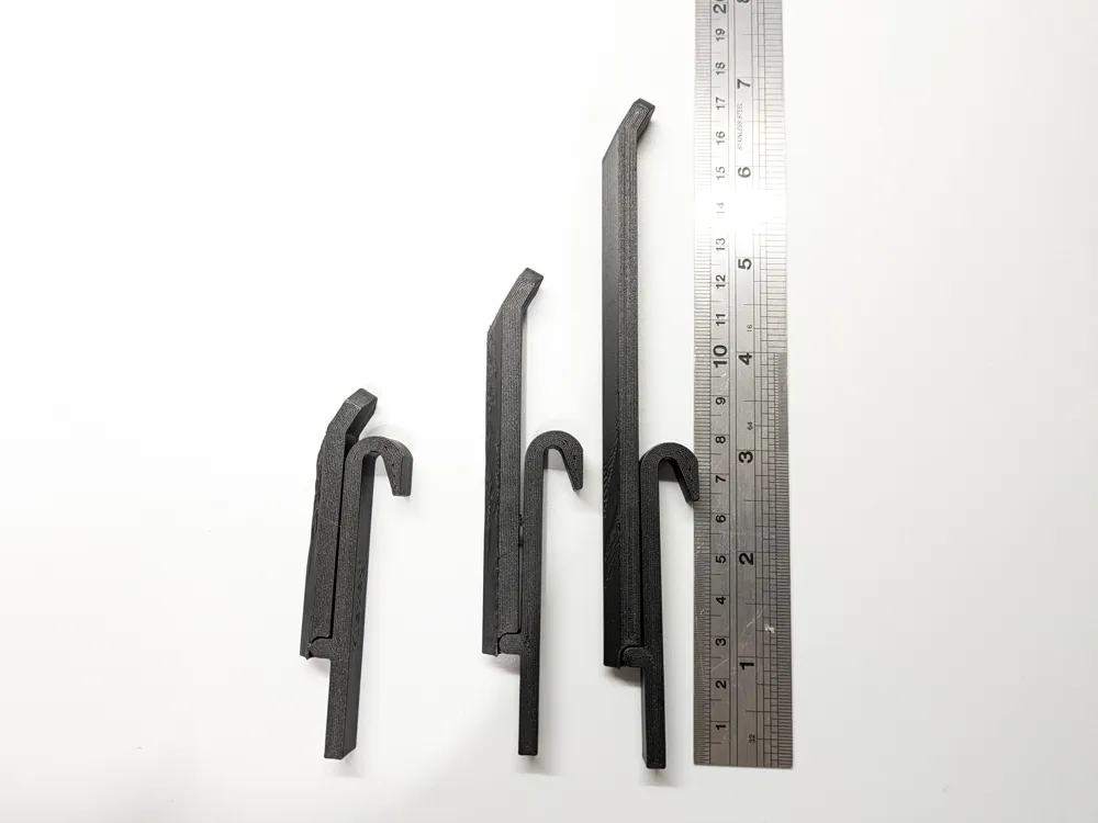 (foldable )Wire cube hook, wire mesh panel hook - Free 3D Print Model ...