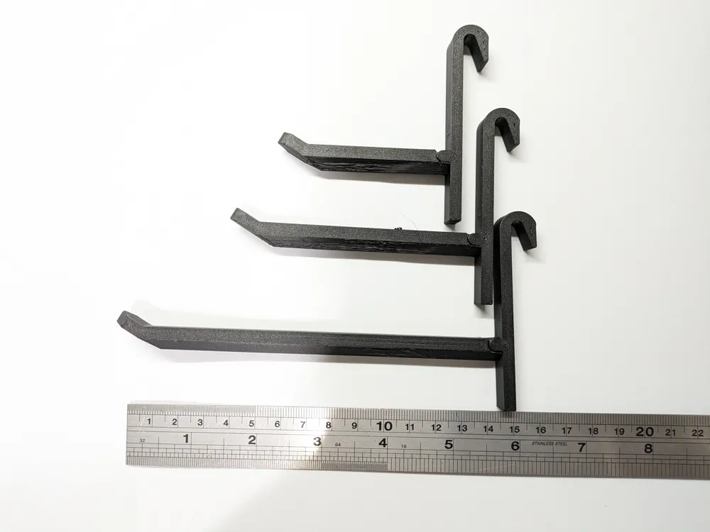 (foldable )Wire cube hook, wire mesh panel hook - Free 3D Print Model ...