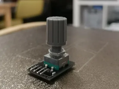 Rotary Encoder Knob for 6mm D-Shaft by phonox - MakerWorld