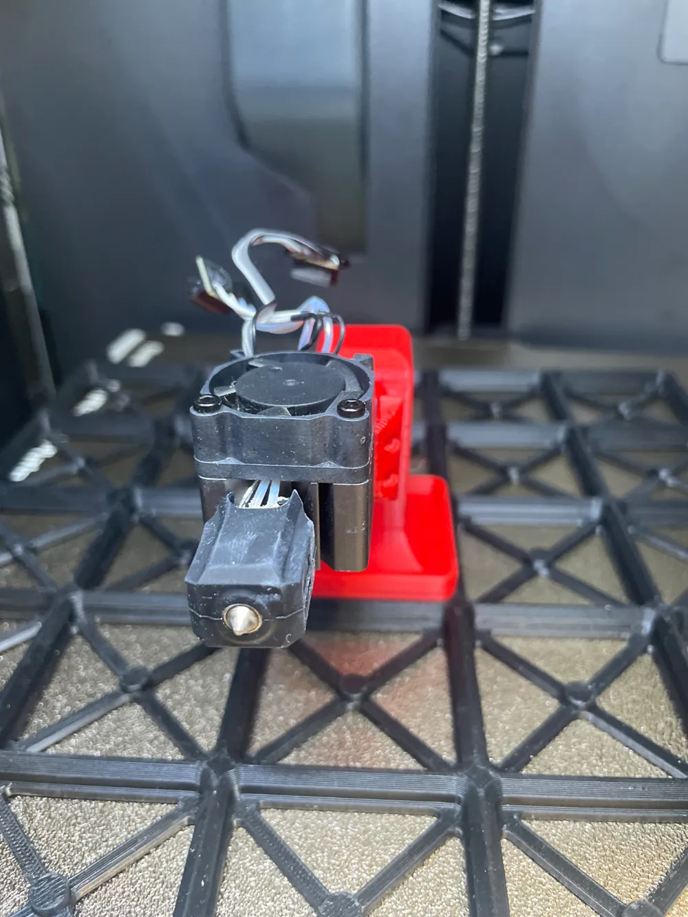 Bambu P1S Nozzle Change Tool - Gridfinity with pin - Free 3D Print ...