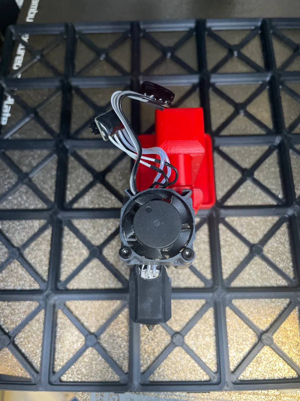 Bambu P1S Nozzle Change Tool - Gridfinity with pin - Free 3D Print ...