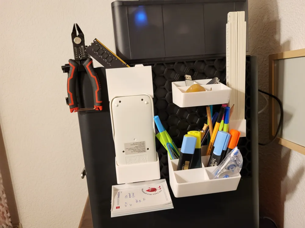 HSW / Honeycomb Add-On Parametric Bins and Shelves by N405 - MakerWorld