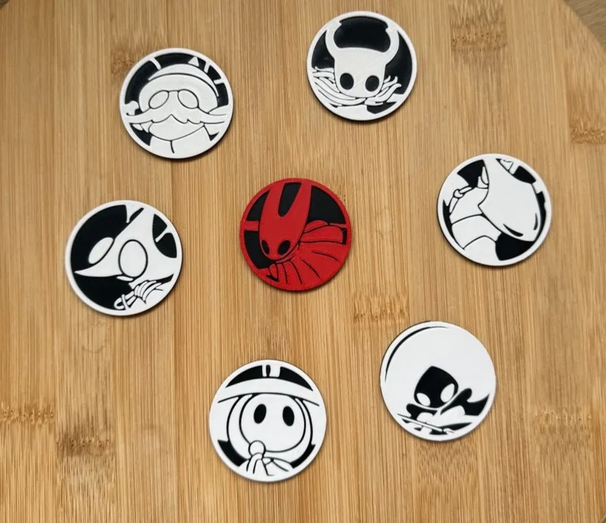 Lace Coin (Hollow Knight Silksong) - Free 3D Print Model - MakerWorld