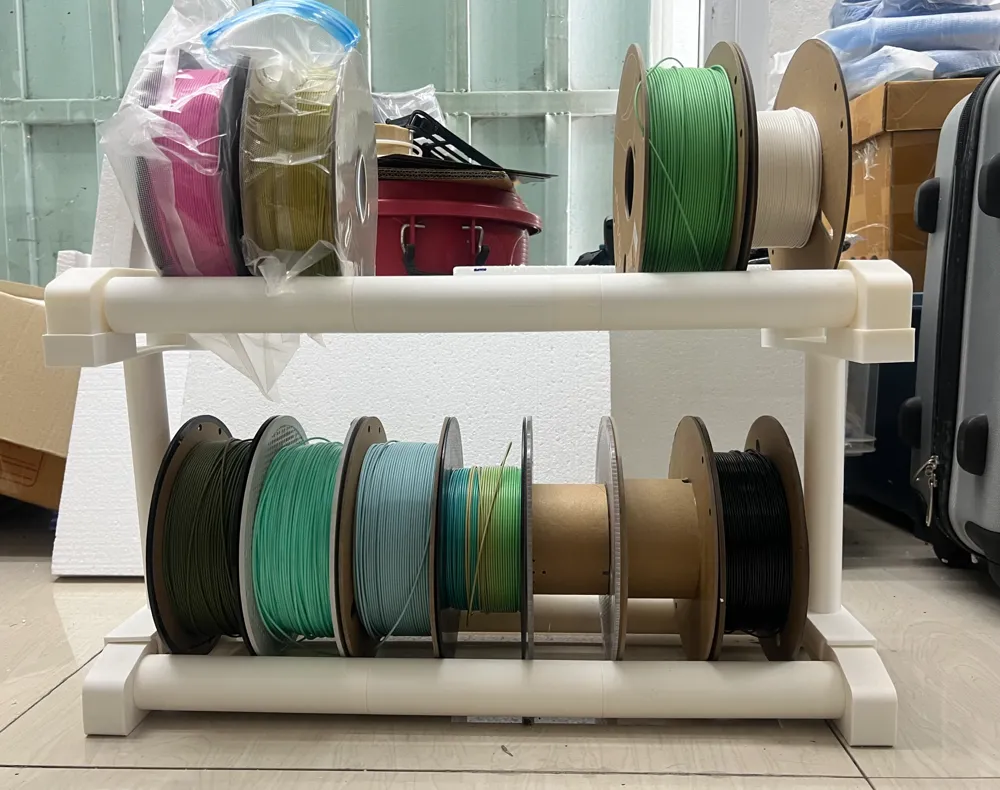 Stacker for filament spool storage system by Siam3D MakerWorld ...